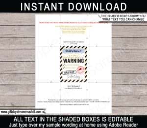 Naughty & Nice List ID Card Template | Printable ID Badge Certificate